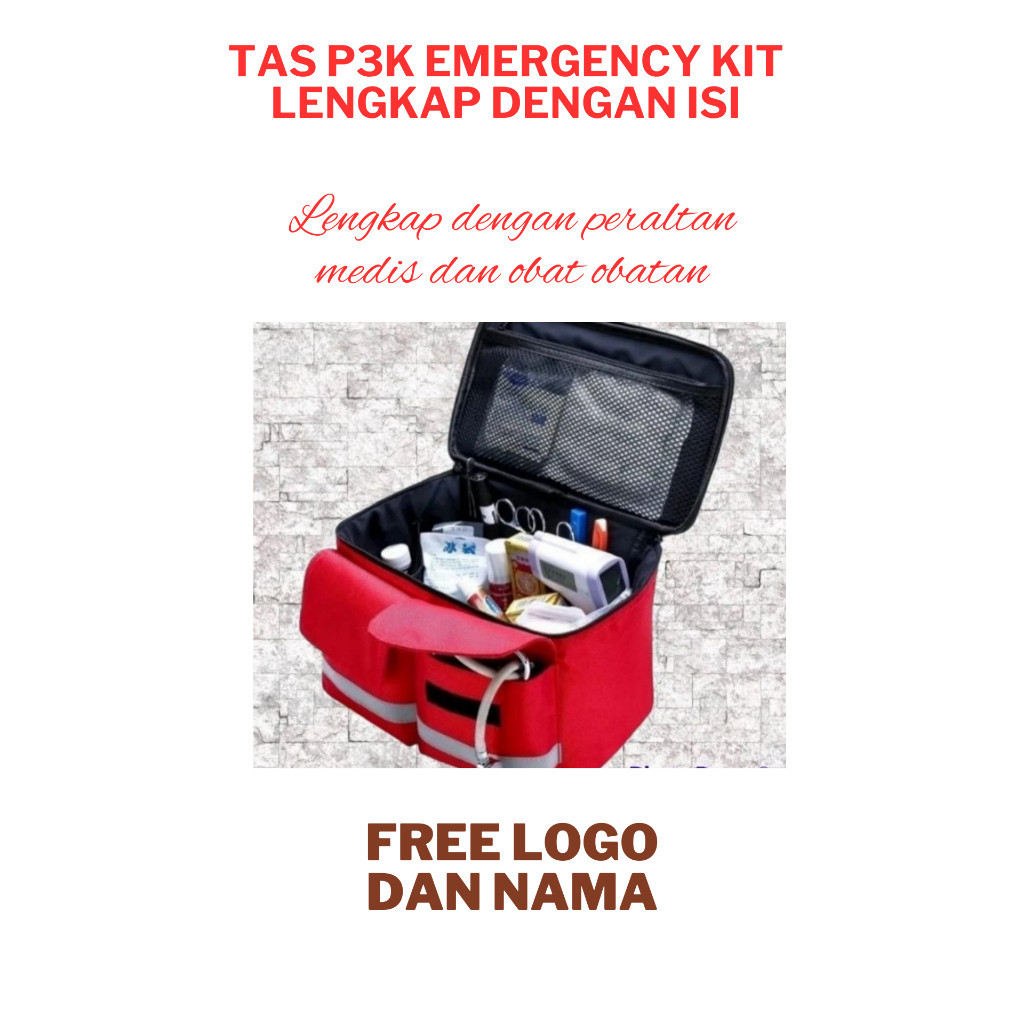 Jual Tas Emergency Kit Complete /Tas Medis Perawat Model Slempang ...