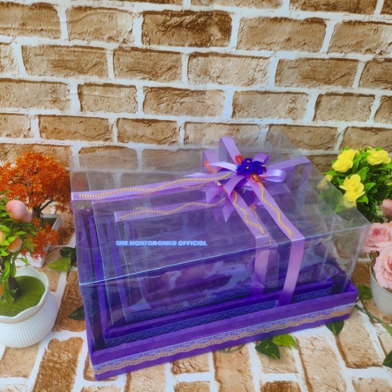 Jual Box Seserahan Pernikahan Hantaran Pernikahan Set 4 Parsel Lamaran ...
