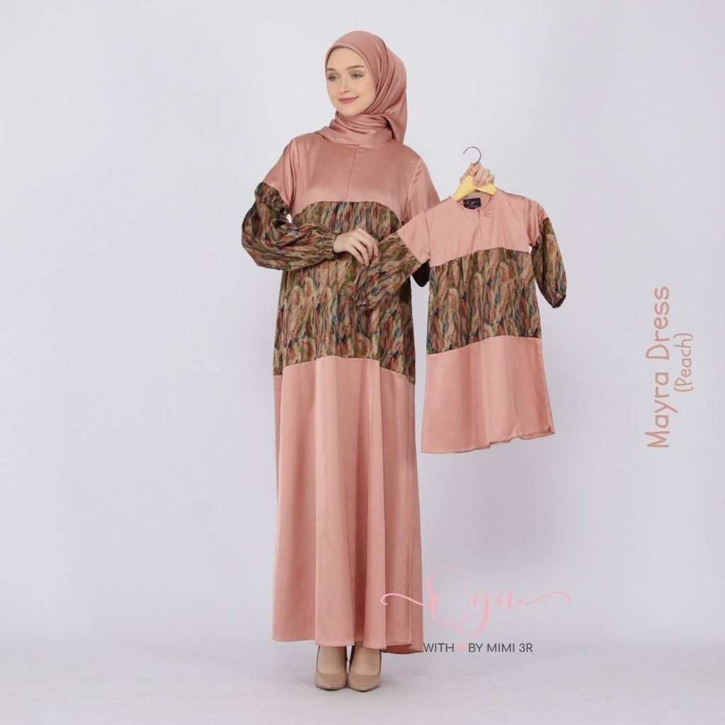 Jual Mayra Dress ( peach ) | Shopee Indonesia