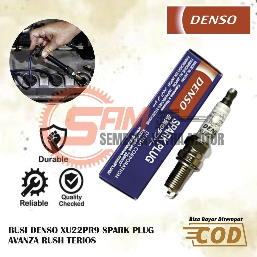 Jual Busi Denso XU22PR9 Mobil Toyota Avanza Rush Terios Gran Max Luxio ...