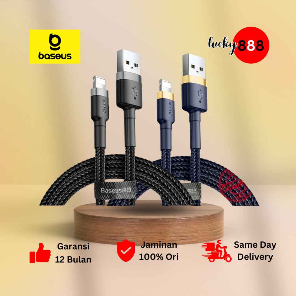 Jual Kabel Data Baseus Iphone 6 7 8 X Cafule Cable Baseus Lightning ...
