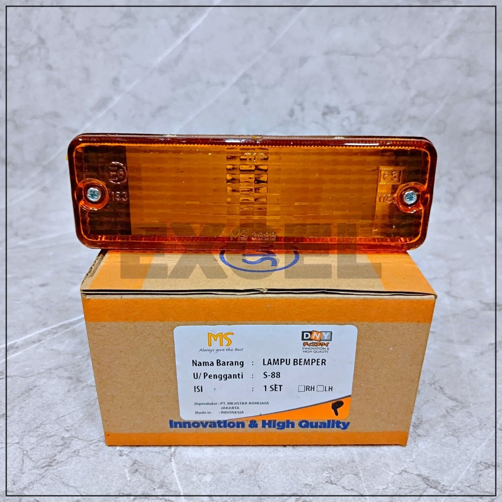 Jual LAMPU SEN BUMPER BEMPER ZEBRA 1.0 S88 SIGNAL LAMP AMBER - DNY ...