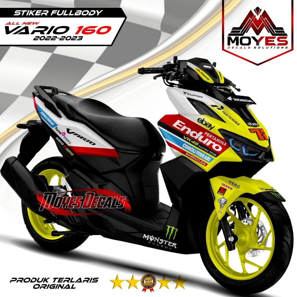 Jual Decal Stiker New Vario 160 Fullbody Stiker Vario New 160 CBS ...