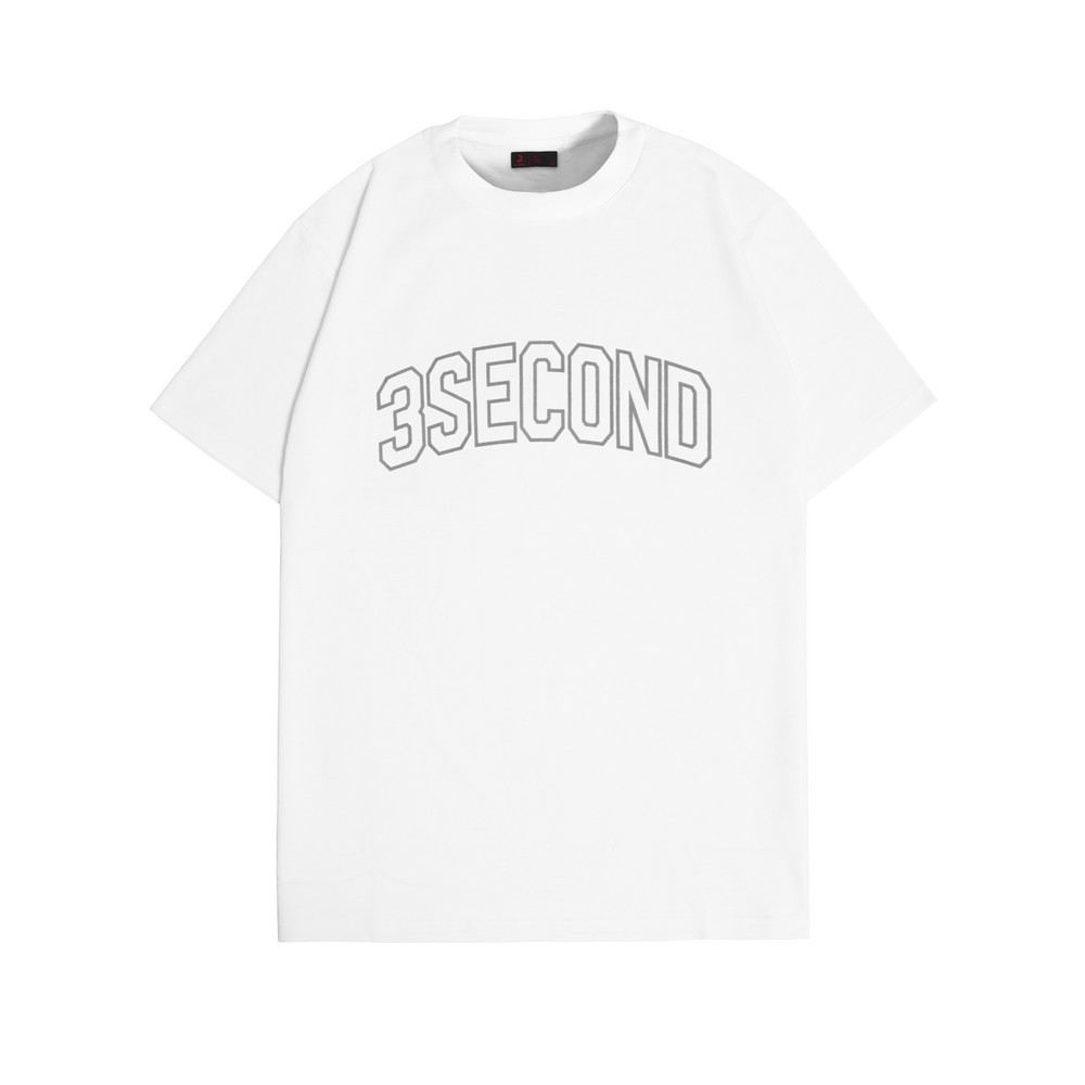 Jual 3Second Kaos Pria Lengan Pendek Katun Regular Fit Flocking Logo ...