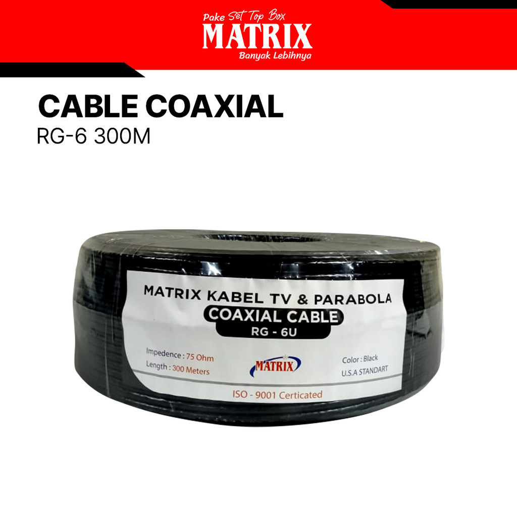 Jual MATRIX - Kabel RG-6U 300 Meter | Shopee Indonesia