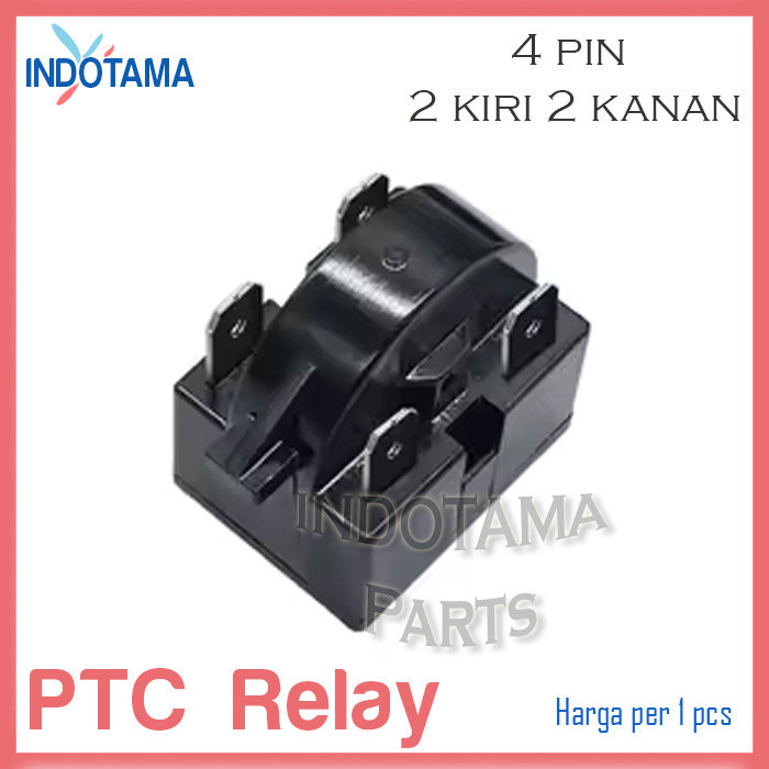 Jual RELAY PTC KULKAS / PTC RELAY KULKAS 4 PIN 2 KANAN 2 KIRI | Shopee ...