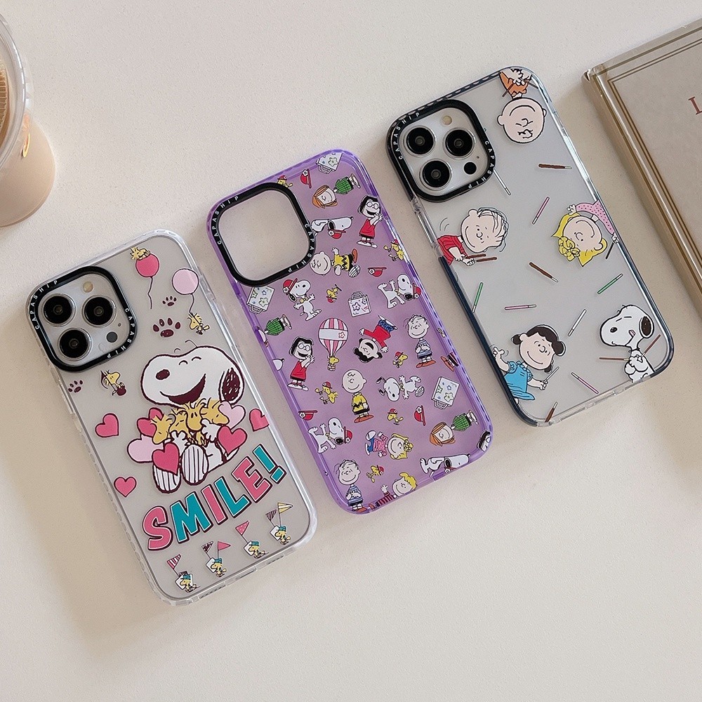 Jual Cute Snoopy Peanut Comics soft Phone Case For iPhone 15ProMax ...