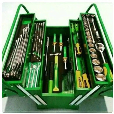Jual Tekiro Mechanic Tool Box set 66 Pcs / Mekanik tool set 66 pcs ST-TB165 | Shopee Indonesia