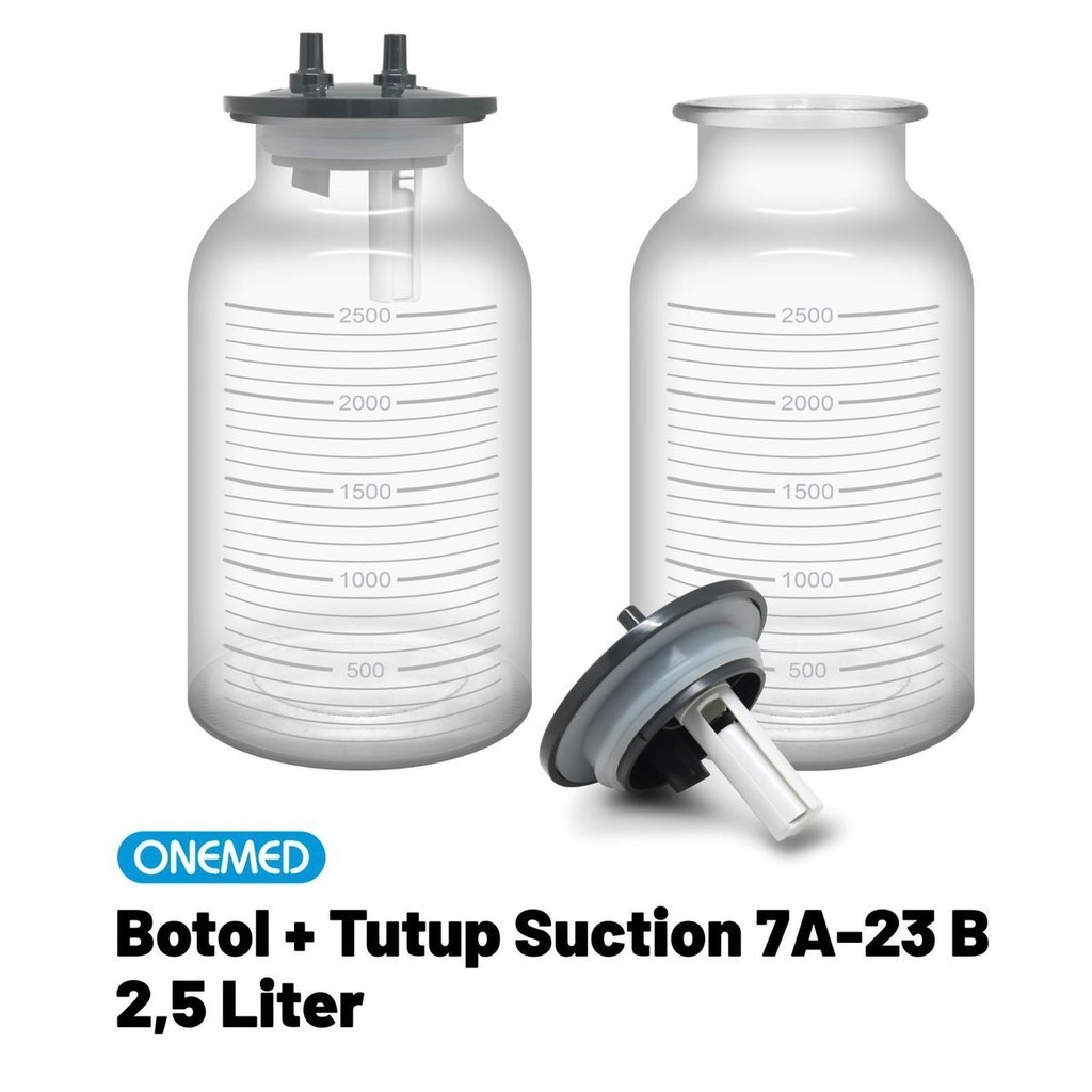 Jual Botol Plus Tutup Suction Pump 7A-23B 2,5 Liter | Shopee Indonesia