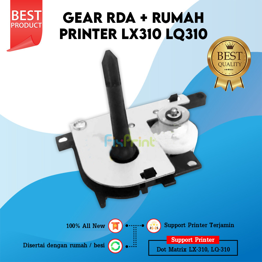 Jual Gear RDA + Rumah Printer Epson LX310 LQ310 New Driver Assy Gear ...
