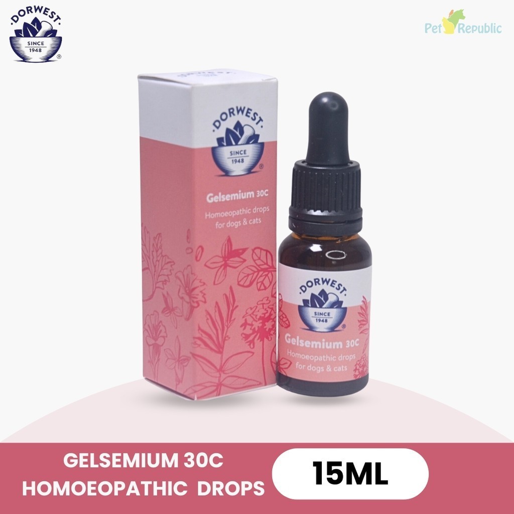Jual DORWEST Homoeopathic Drop For Dog Cat Gelsemium 30c 15ml | Shopee ...