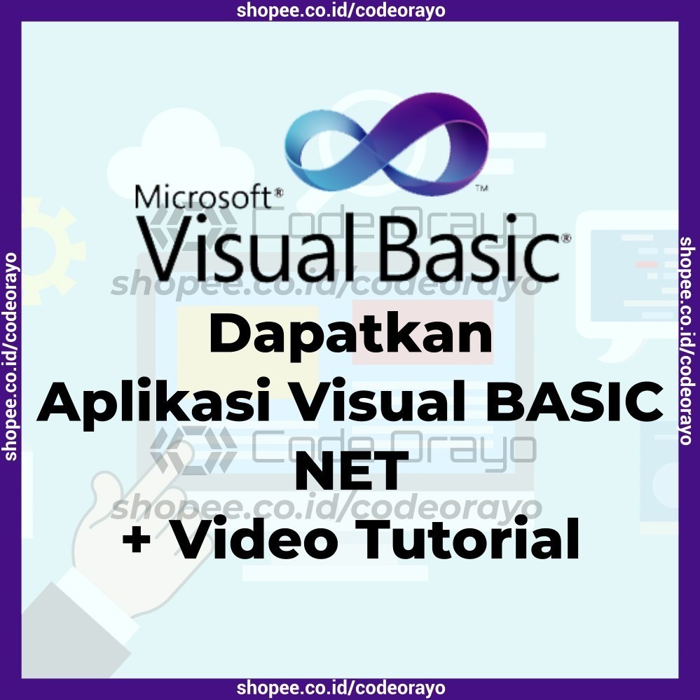 Jual FLASHDISK + Video Tutorial Visual BASIC NET + Software + Source Code | Shopee Indonesia
