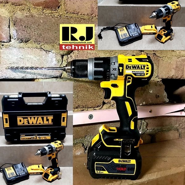 Jual Dewalt DCD796D2 Mesin Bor Baterai Cordless Brushless Hammer Drill ...