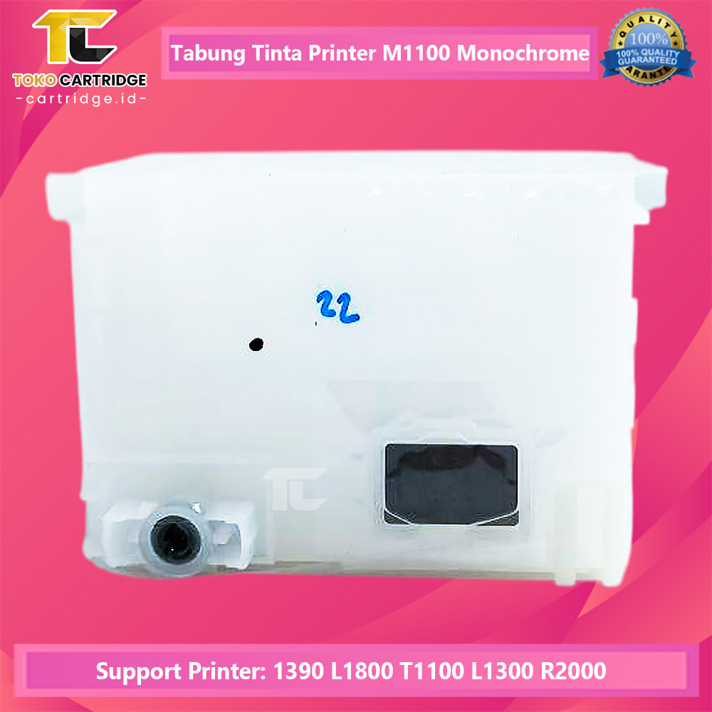 Jual Tabung Tinta Printer M1100 Hitam Ink Tank Epson Black M 1100 ...