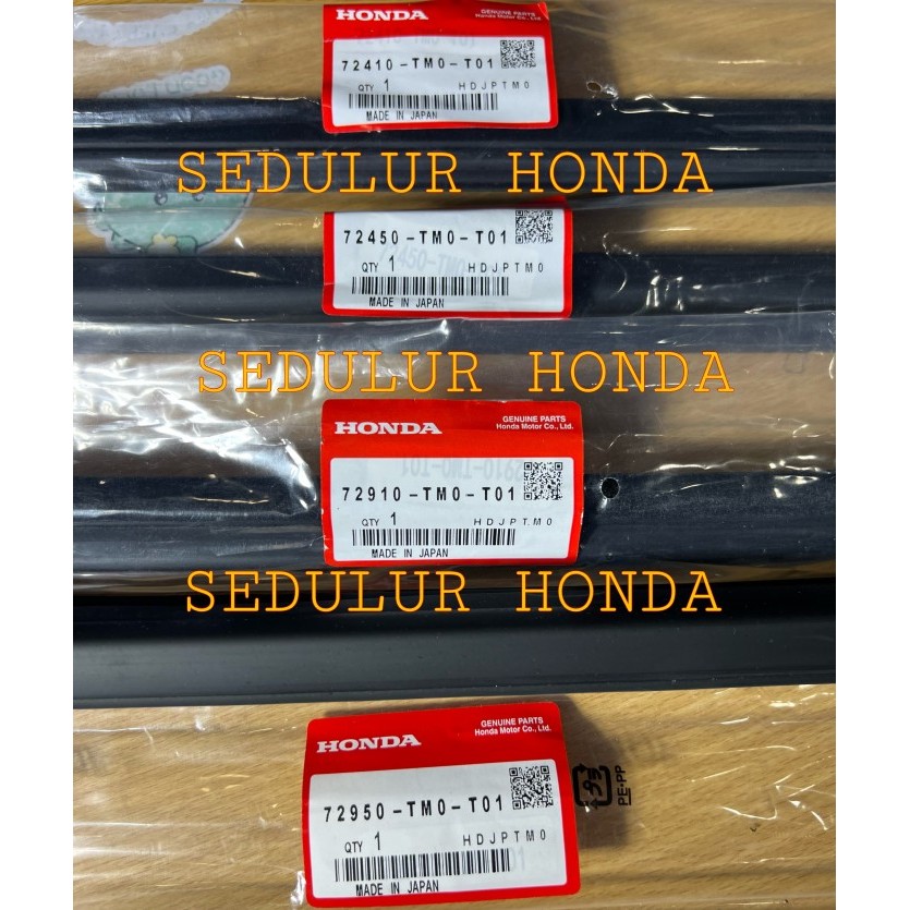 Jual LIST WATERSTRIP PELIPIT PINTU MOLDING JENDELA KACA CITY GM2 2009 2013 - 410 TM0 D KANAN ...