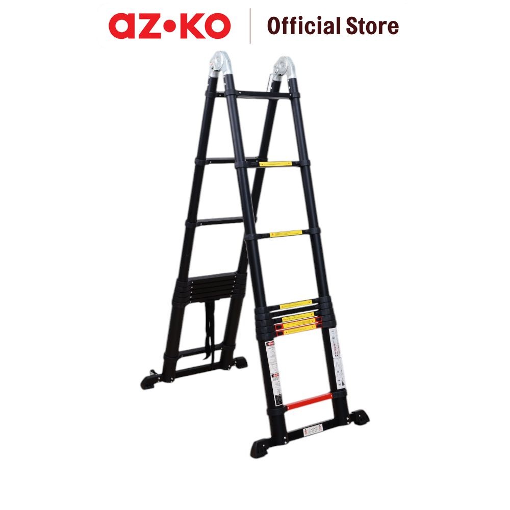 Jual AZKO Fixsteps 6.3 mtr Tangga Teleskopik Soft Close 2X9 Step ...