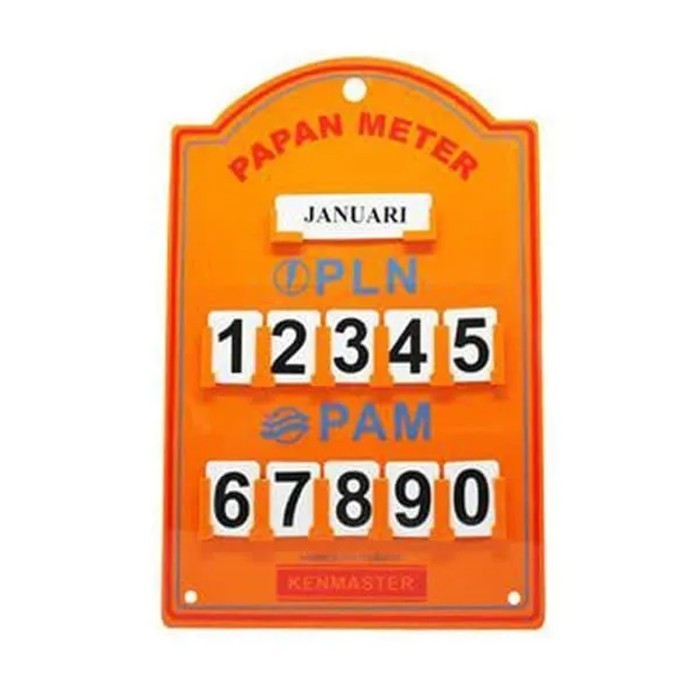 Jual Papan Meter PLN/PAM / Kenmaster Papan Meter Pln Dan Pam termurah ...