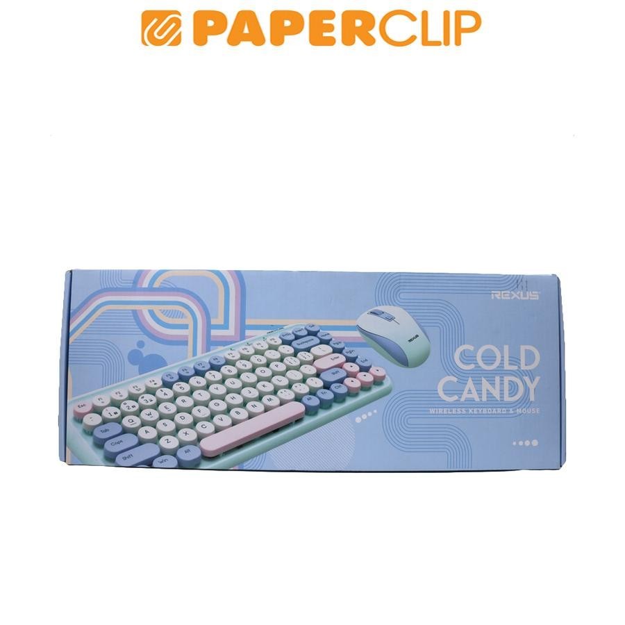 Jual KEYBOARD MOUSE REXUS COLD CANDY KM11 COMBO | Shopee Indonesia