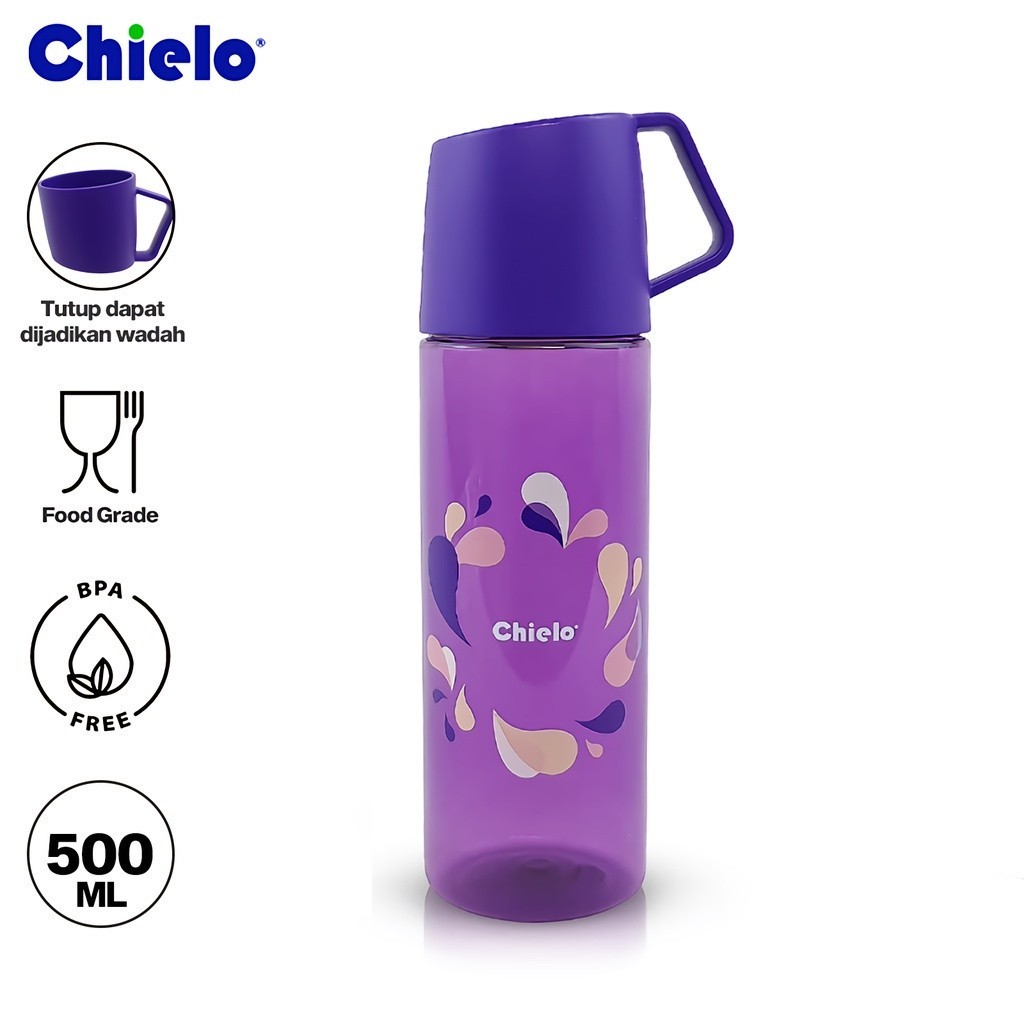 Jual Chielo Botol Minum Premium Plastik 500 ML Taka Bottle Food Grade ...