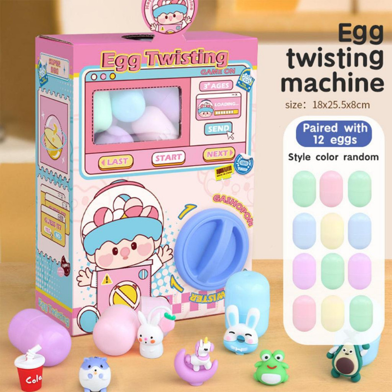 Jual 【COD】Blind box Twist Egg Machine Cny Gift Box Set For Children ...