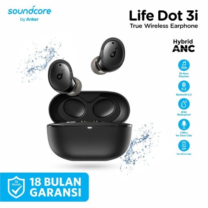 Jual Anker Soundcore Life Dot 3i TWS ANC True Wireless Earbuds - A3982 | Shopee Indonesia