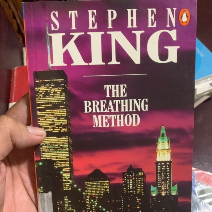 Jual Buku Import Stephen King The Breathing Method Bahasa Inggris ...
