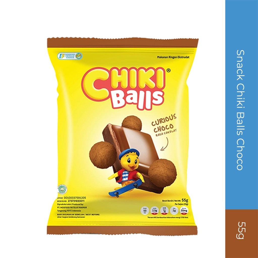 Jual SNACK CHIKI BALLS CHOCO 55G | Shopee Indonesia