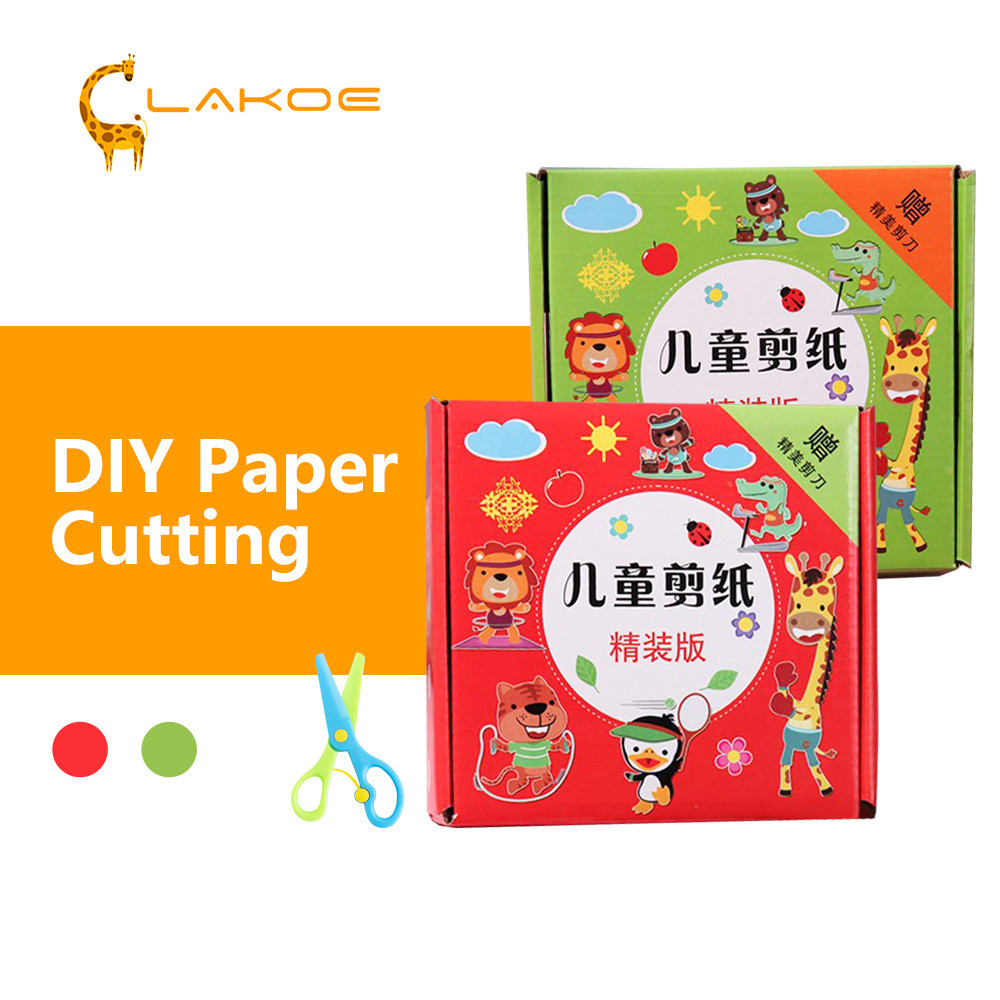 Jual LAKOEOFFICIALMALL DIY Paper Cutting Mainan Gunting Latihan ...
