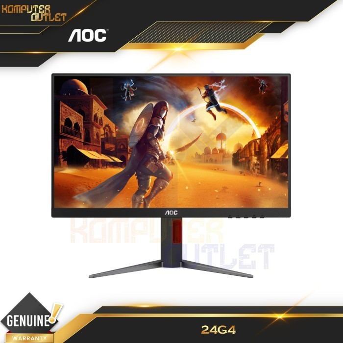 Jual AOC 24" Agon 24G4 23.8" IPS Panel 1ms 180Hz Full HD FHD Gaming ...