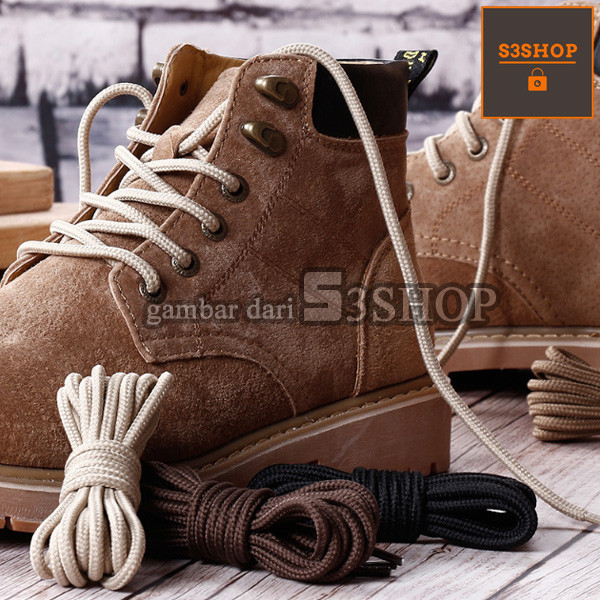 Jual Tali Sepatu PDL Boots Cotton Shoelace Safety Boots Tali Sepatu ...