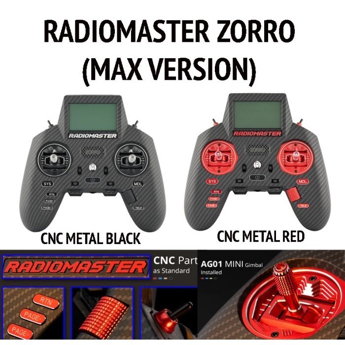 Jual Radiomaster Zorro MAX Radio Controller | Shopee Indonesia