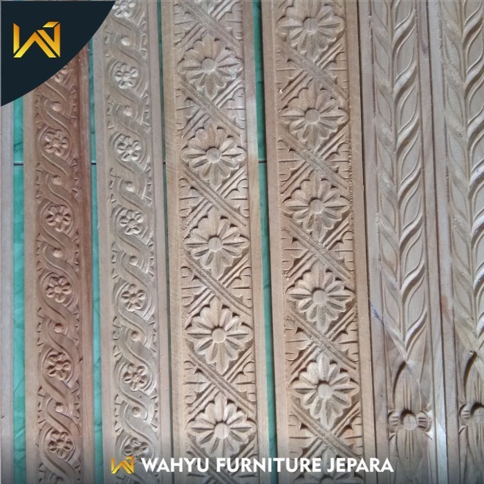 Jual ukiran tempel padi2an kayu ukir jepara | Shopee Indonesia