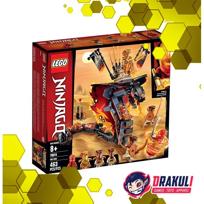 Jual Toys LEGO Ninjago Fire Fang 70674 | Shopee Indonesia