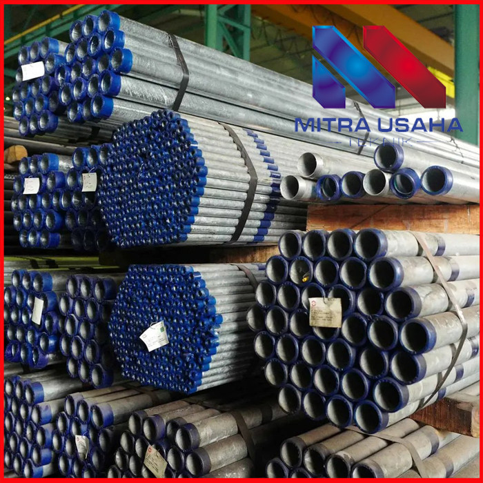 Jual Pipa Galvanis 1 1/2" x 2 X 6000 MM Pipa Air Minum Pipe Gas Besi | Shopee Indonesia