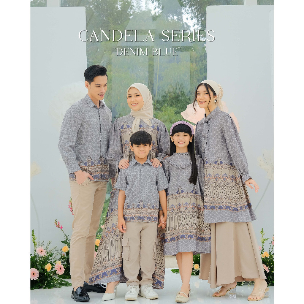 Jual SD78UF Mayoutfit Candela Set Series Denim Blue | Sarimbit Lebaran ...