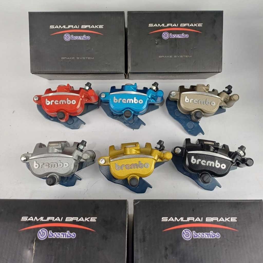 Jual KALIPER 2P 2PISTON SAMURAI KANAN F1ZR FIZR RX KING CB GL MEGAPRO TIGER NINJA CALIPER 2 ...