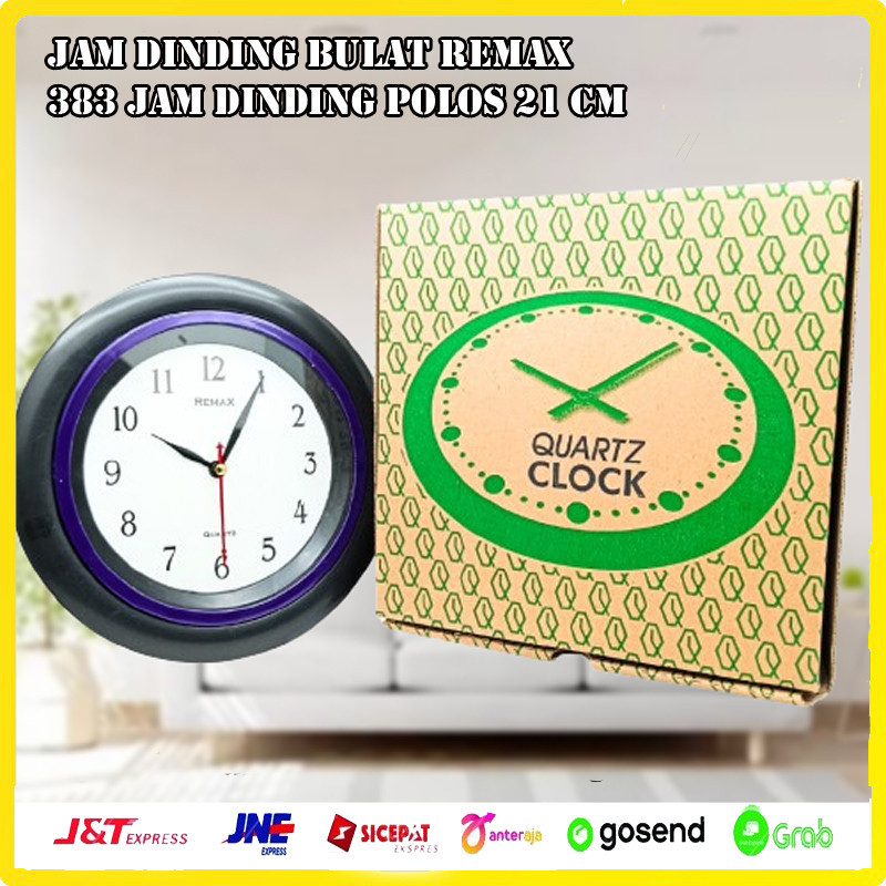 Jual Jam Dinding Bulat Minimalis Hiasan Dinding Dekorasi Rumah Jam ...