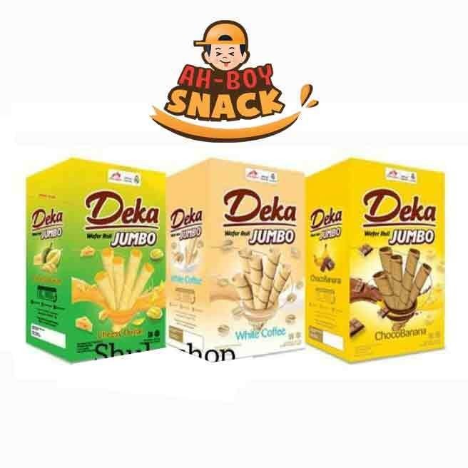 Jual DEKA WAFER ROLL JUMBO PER BOX ISI ( 20 PCS X 14 GRAM ) - WAFER ...