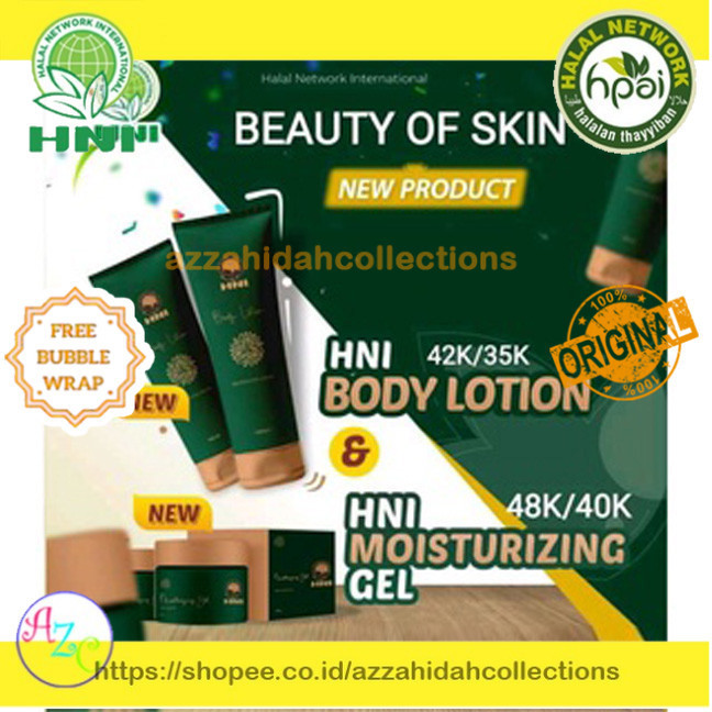 Jual HNI Body Lotion dan HNI Moisturizing Gel - HNI HPAI KH-azc0 ...