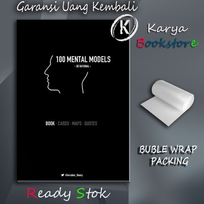 Jual Buku Self Improvement: 100 Mental Models - Wisdom Theory | Shopee Indonesia