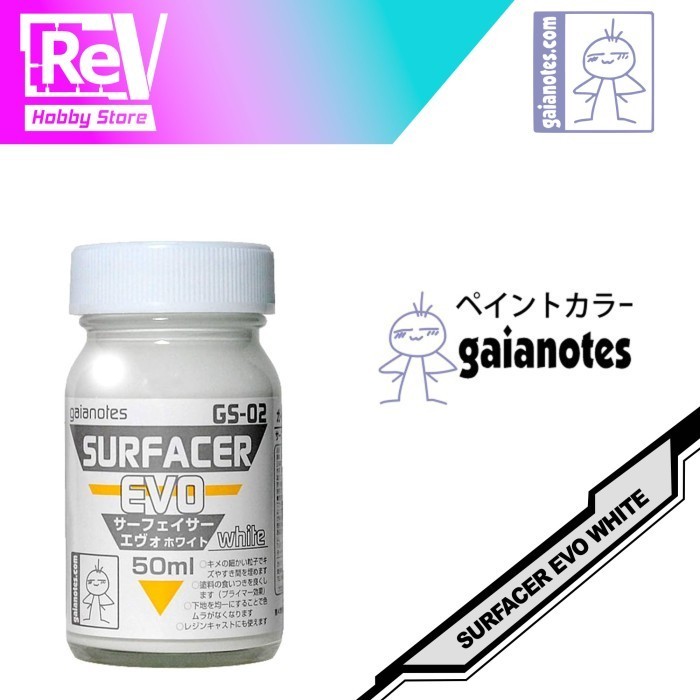 Jual GAIA NOTES PAINT SURFACER EVO GS-02 | Shopee Indonesia
