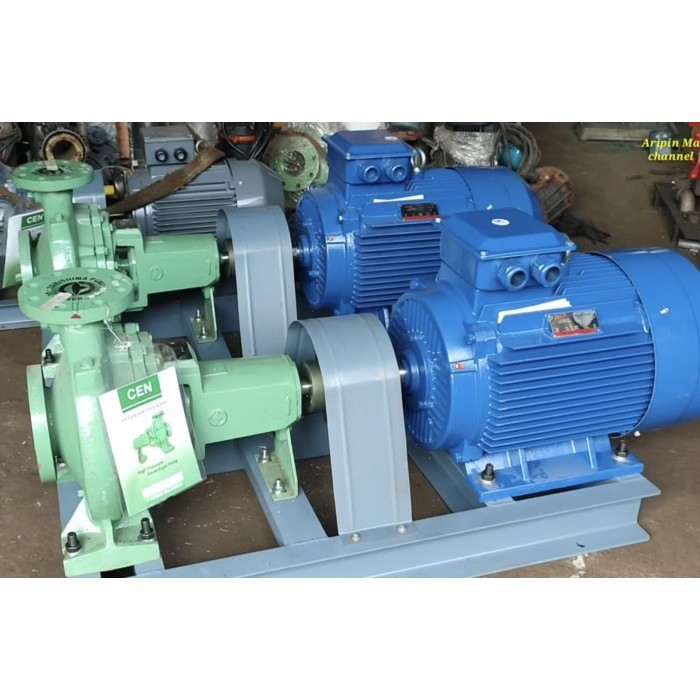 Jual Pompa Centrifugal Torishima CEN 50x40-200 + Yuema 4Kw 5.5HP 2Pol ...