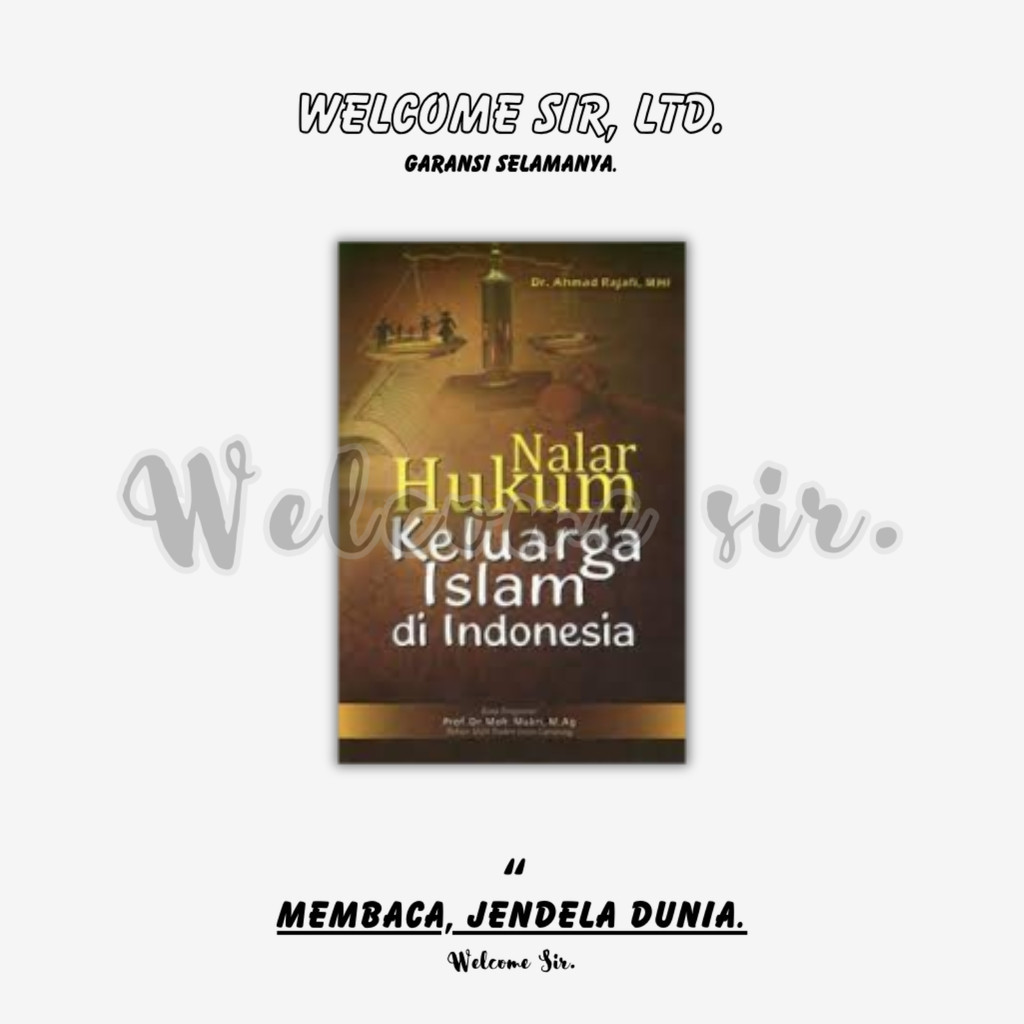 Jual Nalar Hukum Keluarga Islam Di Indonesia 1308 Shopee Indonesia