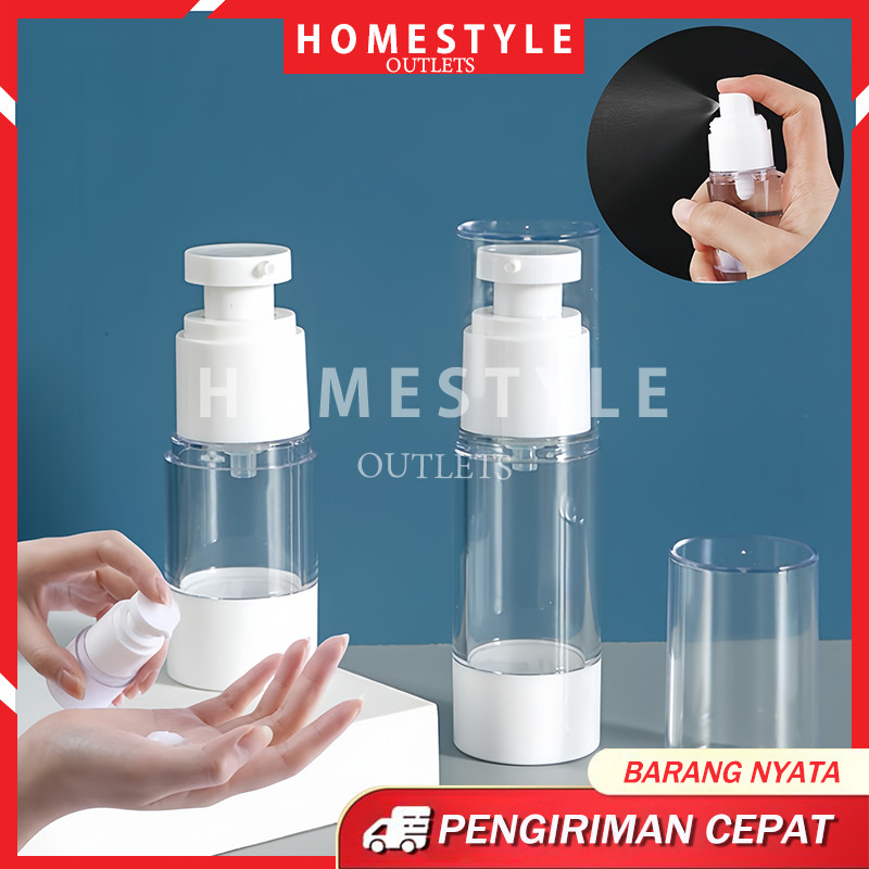Jual Botol Refill Vacuum / Bottle Pump Lotion Airless / Botol Spray ...