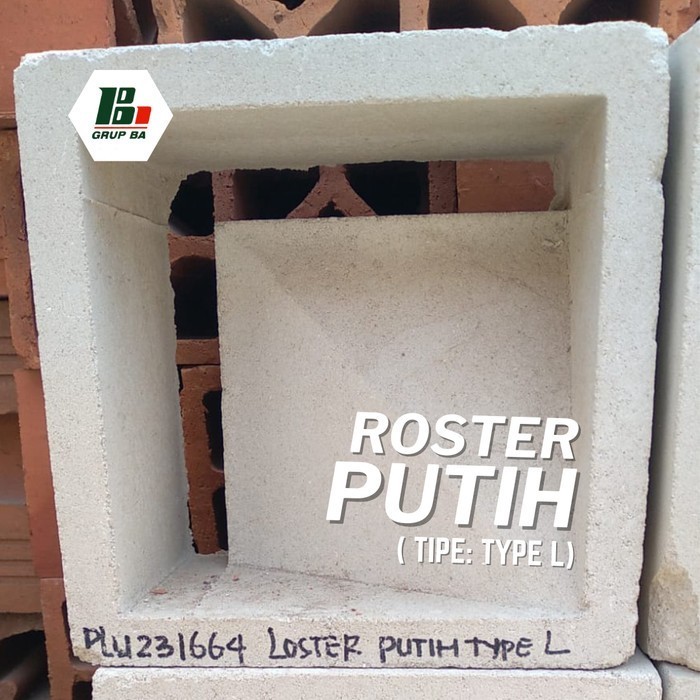 Jual Loster / Roster Putih TYPE L / TYPE Z | Shopee Indonesia