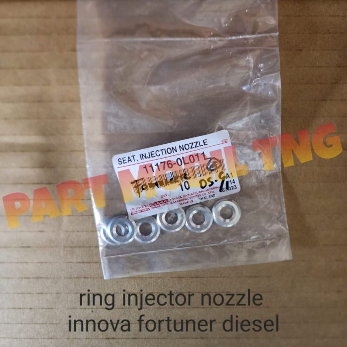 Jual Ring Nozzle Injector Toyota Innova Fortuner Hilux Diesel HARGA Per ...