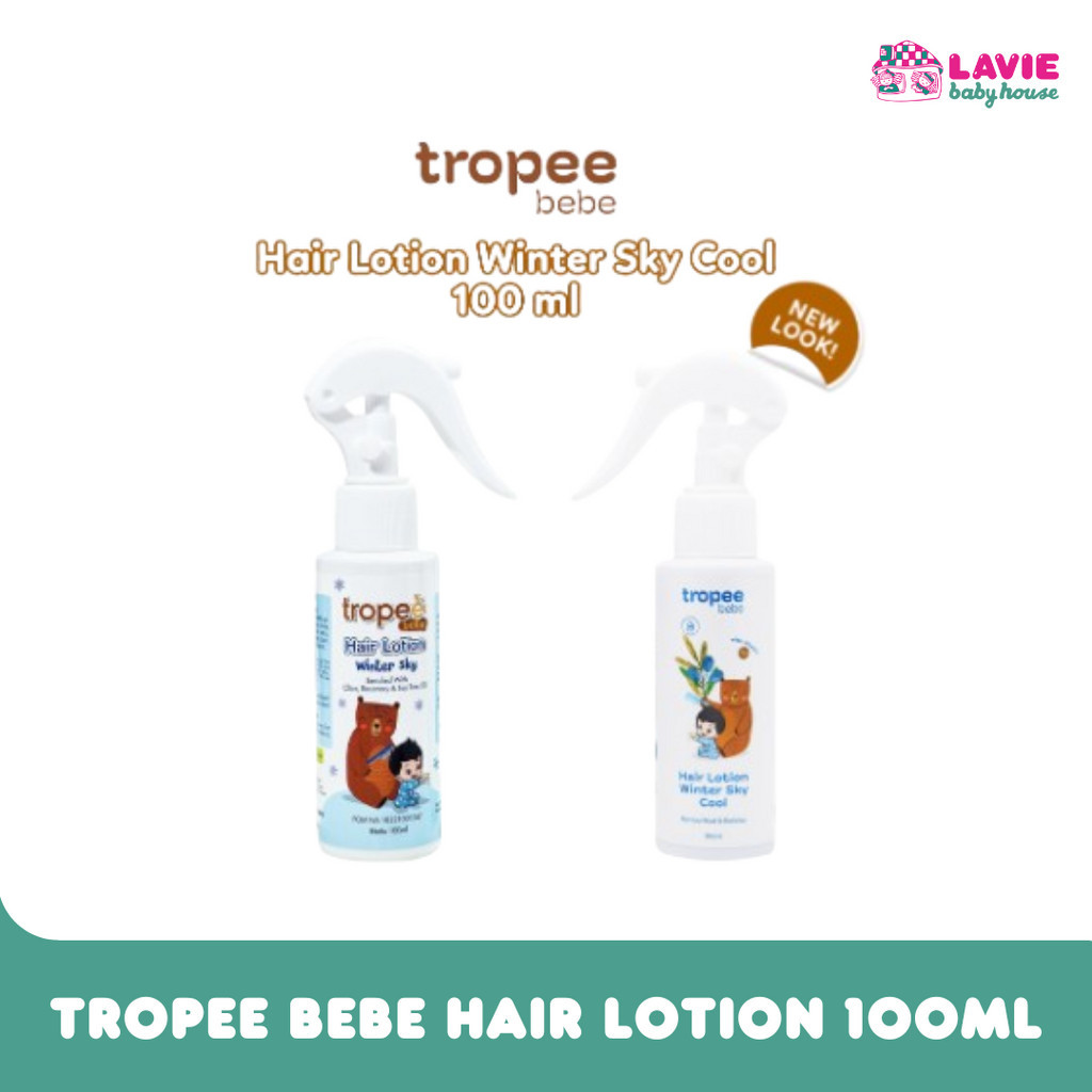 Jual Tropee Bebe Hair Lotion Winter Sky 100ml | Shopee Indonesia