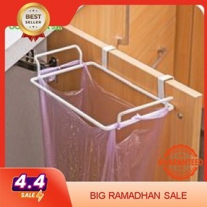 Jual gantungan tempat sampah pintu lemari trash bag holder cantolan ...