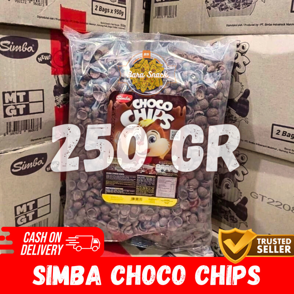 Jual [ 250gr ] Simba Choco Chips / Sereal Coklat Premium / Camilan ...