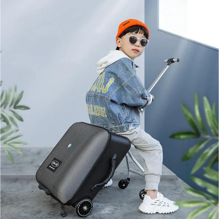 Jual Koper Scooter Trolley Kids Kabin Bagasi Koper Travel Luggage 2 in ...